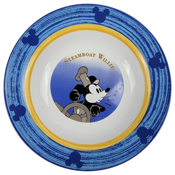 Disney | Dining | Disney Steamboat Willie Stoneware Bowl | Poshmark